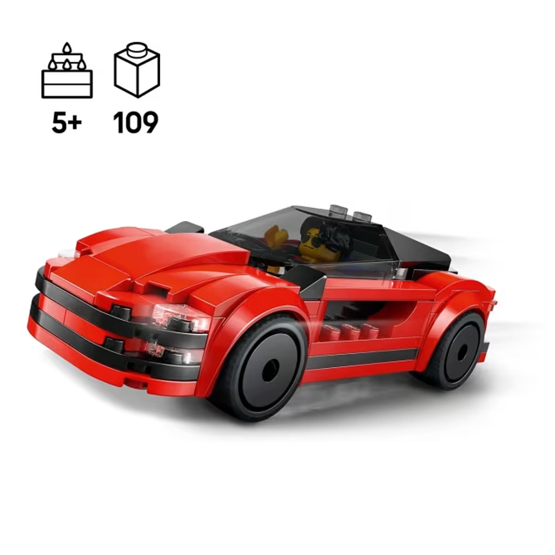 LEGO City Red Sports Car 60448 – Kiddolego